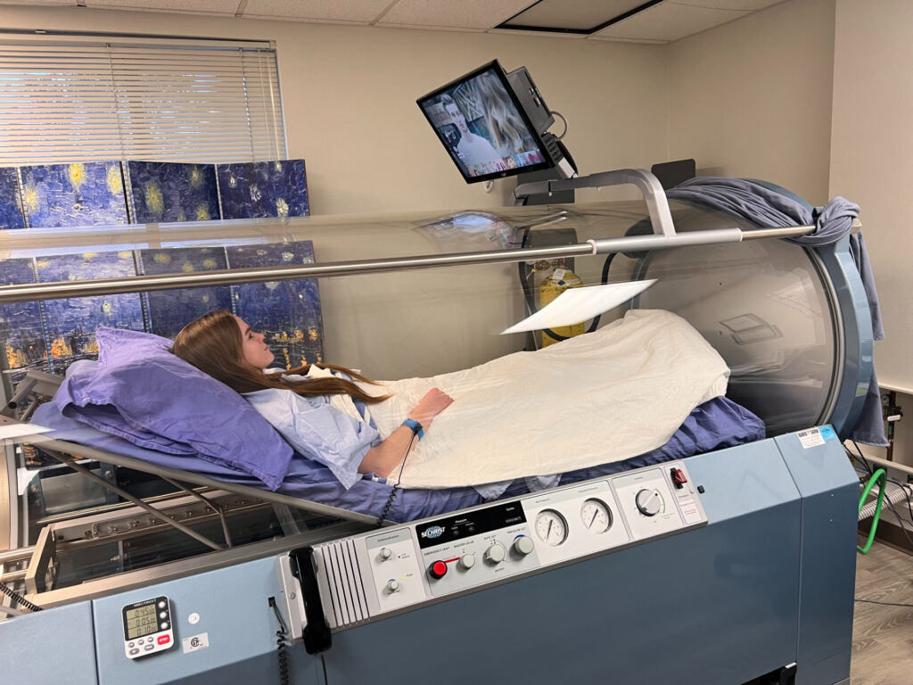 Hyperbaric Oxygen Therapy to Treat Diabetic Foot Ulcers